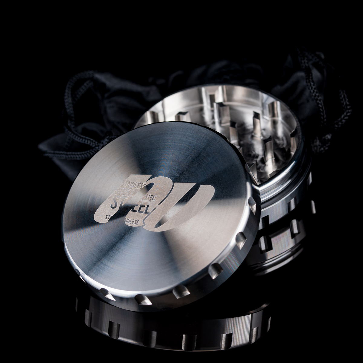 Stainless Steel Grinder - 2-piece - Ø63mm – nvgrinder